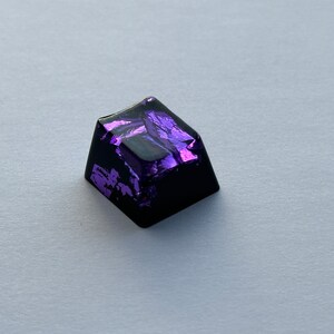 Artisan Keycaps Black & Purple Key Cap Space Bar 6.25u 1.5u - Etsy
