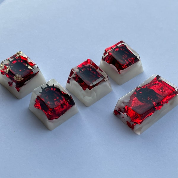 Keycaps Black and White - Etsy