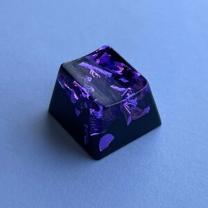Artisan Keycaps Black & Purple Key Cap Space Bar 6.25u 1.5u - Etsy