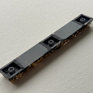 CHERRY PROFILE - Black & Gold Artisan Keycap 1u R4 Size - Hand Made ...