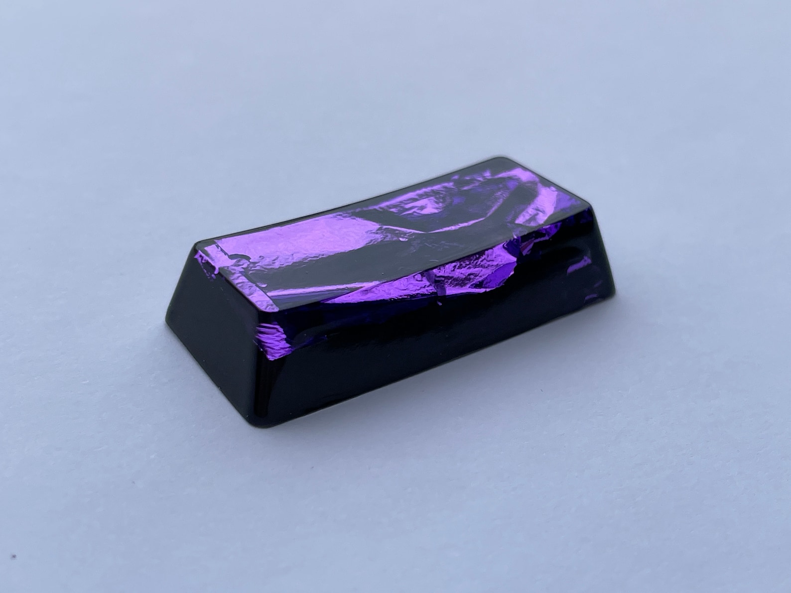 Artisan Keycaps Black & Purple Key Cap Space Bar 6.25u 1.5u - Etsy