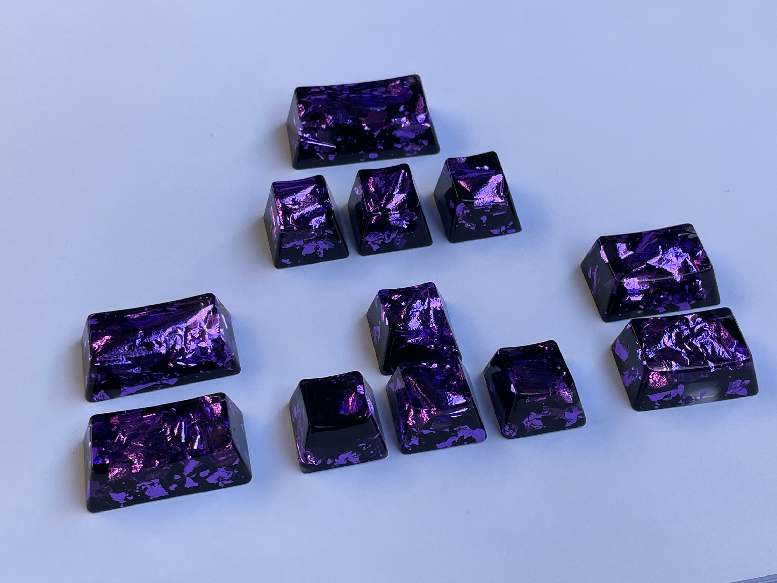 Computers & Peripherals Artisan Keycaps Black & Gold Arrow Keycap Set ...