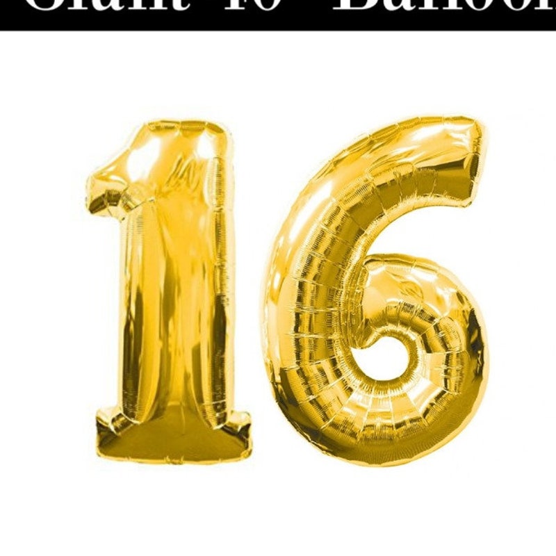16th Birthday Balloons - Etsy