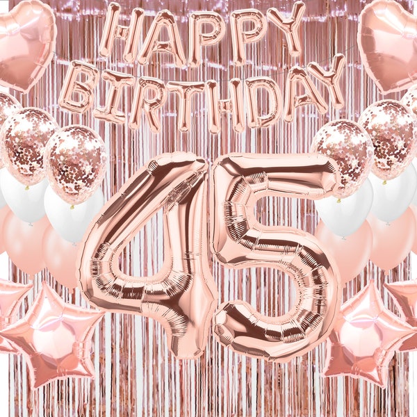 45th Birthday Party Decorations - Etsy