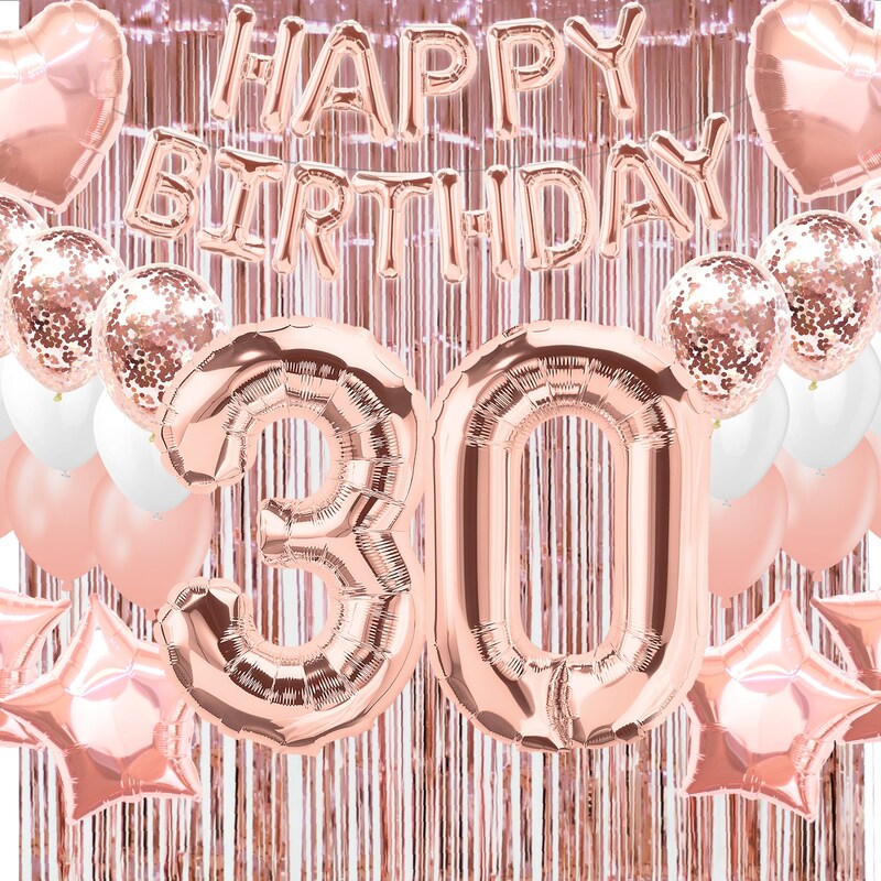 30th Birthday Decorations - Etsy
