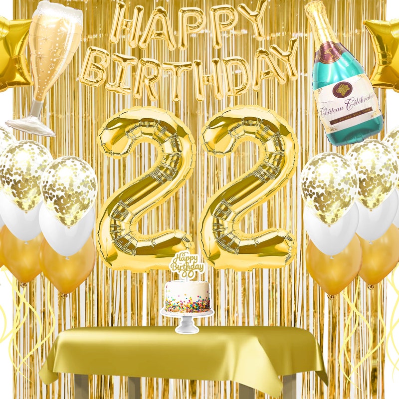 22nd Birthday Decorations - Etsy