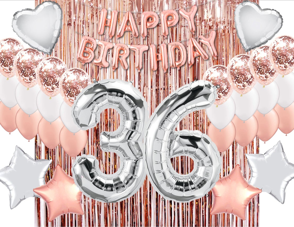 36th Birthday Party Decorations 36th Birthday Party Ideas - Etsy