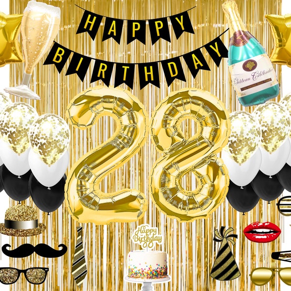 28th Birthday Banner - Etsy