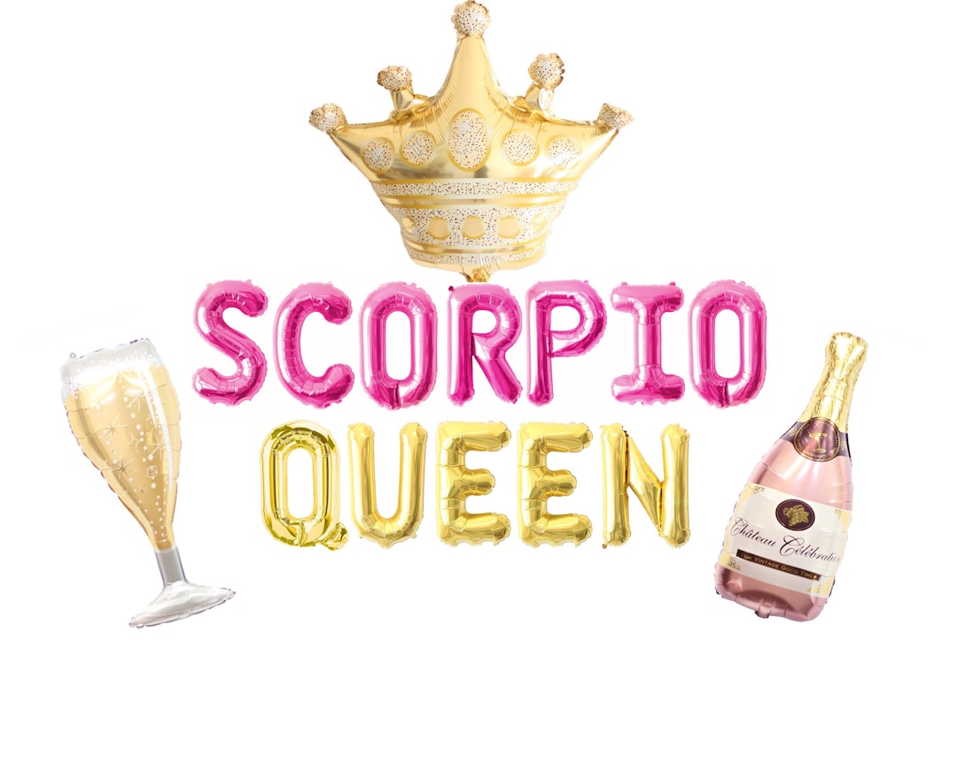 SCORPIO Season Banner, Scorpio Zodiac, Scorpio Birthday Decoration,star ...