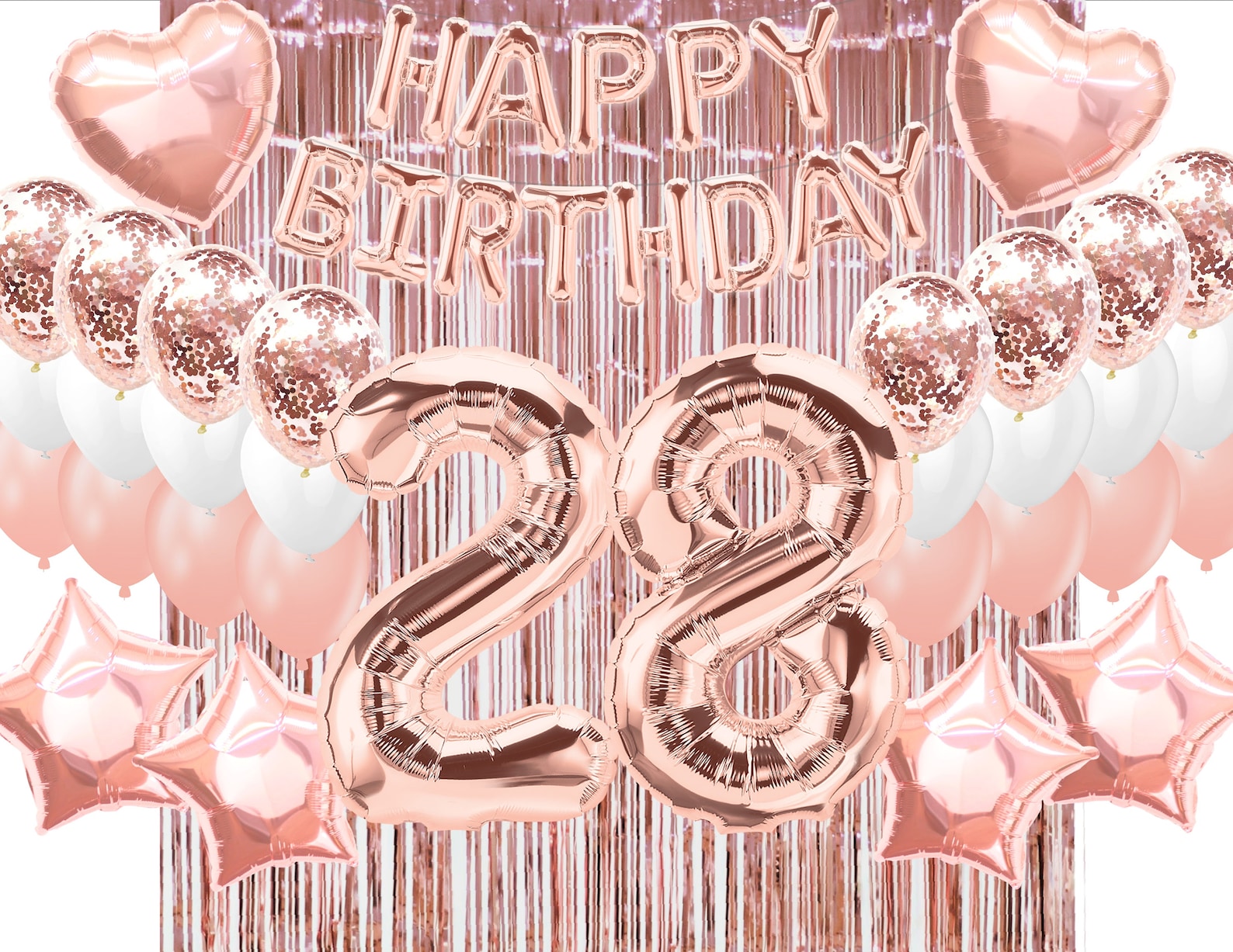 28th Birthday Party Decorations 28th Party Decor Kit - Etsy