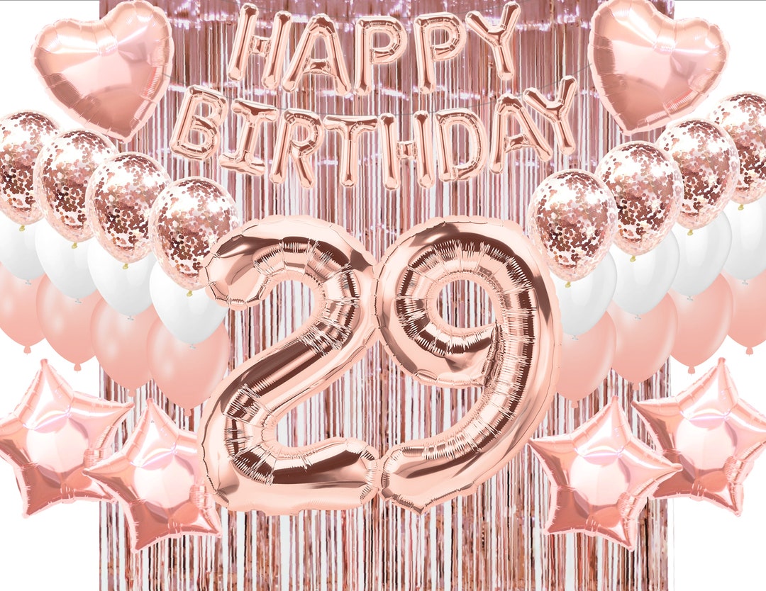 29th Birthday Decorations 29th Birthday Party Supplies 29th Birthday ...
