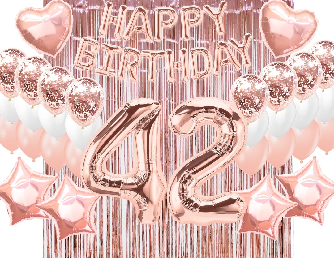 42nd Birthday Party Decorations - 42nd Birthday Party Ideas - 42 ...