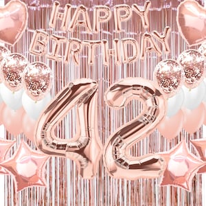 42nd Birthday Party Decorations - 42nd Birthday Party Ideas - 42 ...