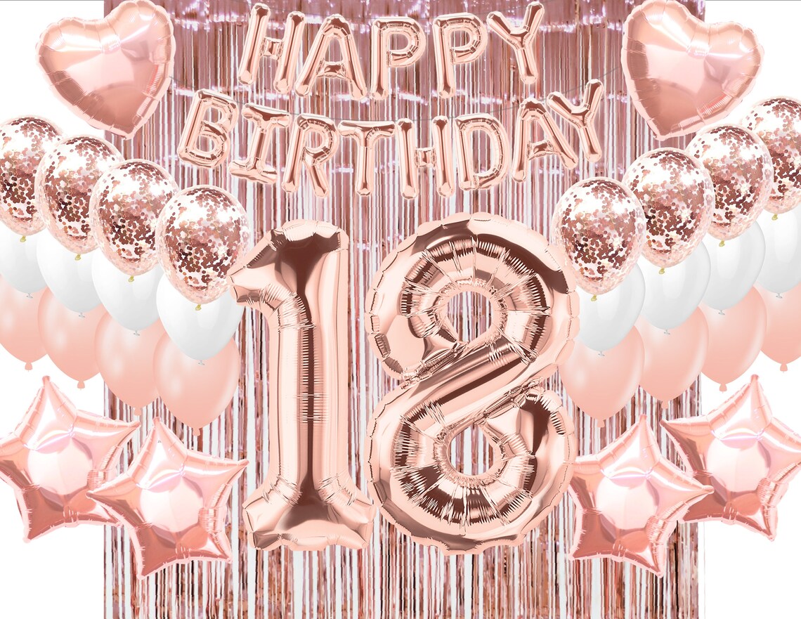 18th Birthday Decorations Birthday Party Supplies 18 Banner | Etsy