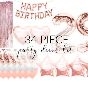 29th Birthday Decorations 29th Birthday Party Supplies 29th Birthday ...