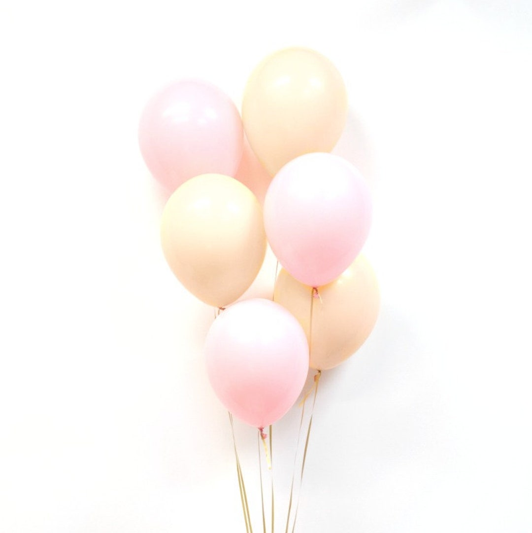 Blush and Pink Balloon Bouquet - Blush and Pink Balloon Mix - Blush ...