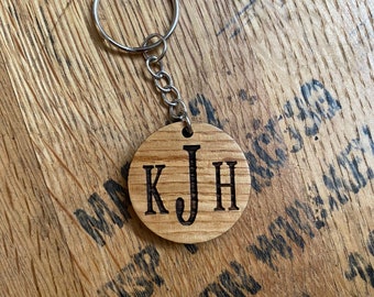 Bourbon Barrel Keychain - Etsy