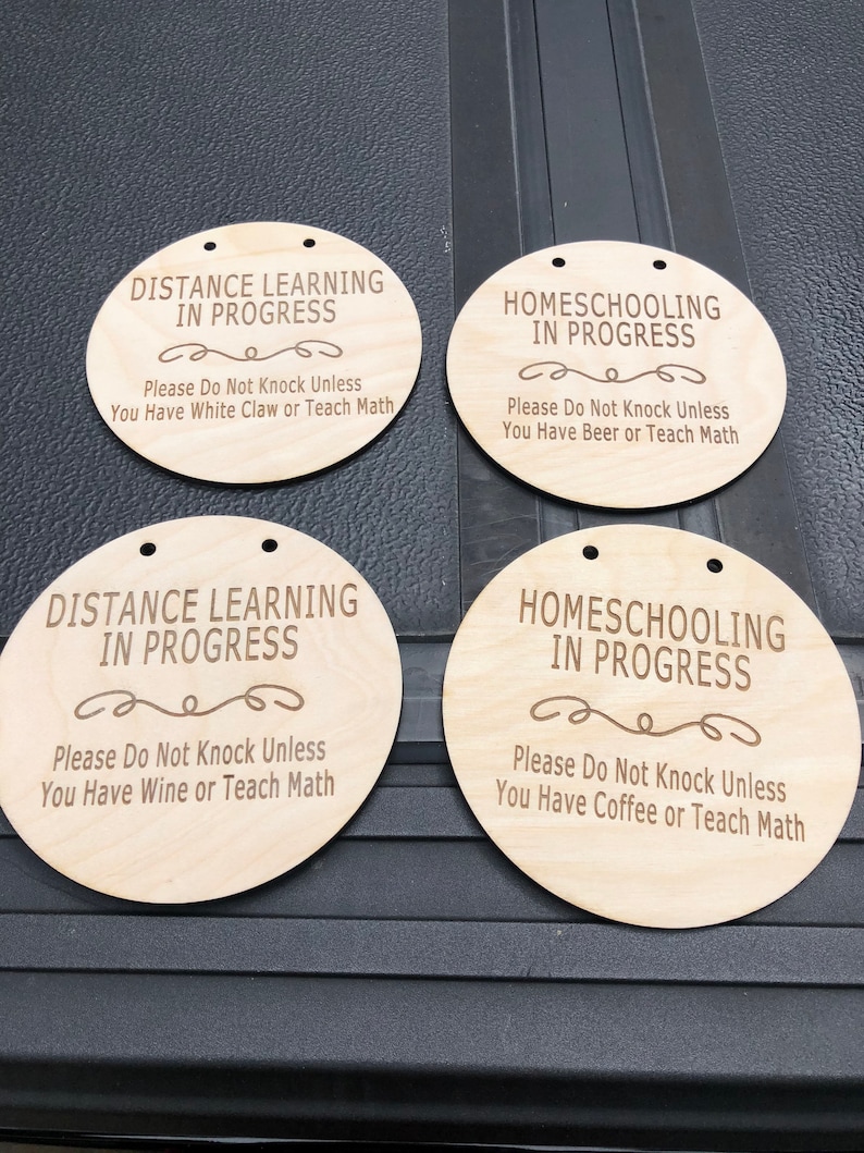 CUSTOMIZABLE Homeschool Distance Learning Front Porch Sign - Etsy