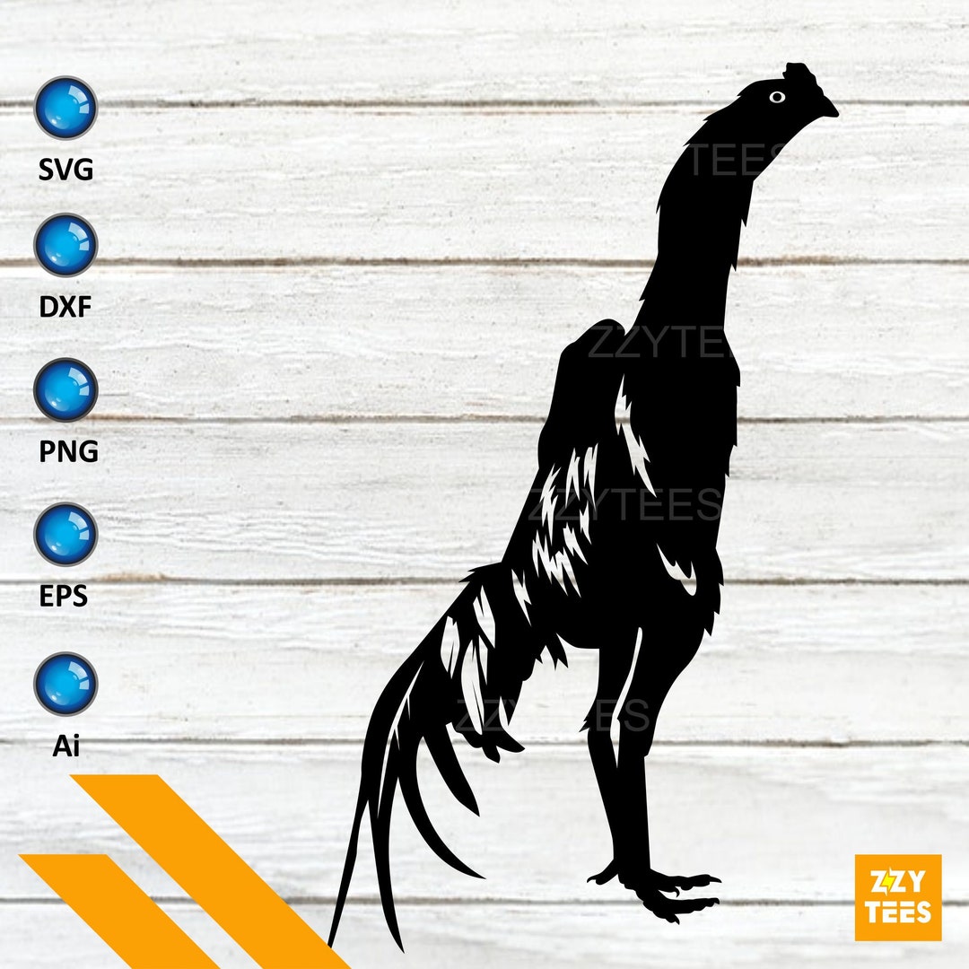 Silueta de gallo SVG, Archivo de corte de pollo, Diseño de gallo, SVG ...