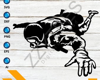 Skydiver SVG File,skydiving SVG File vector Art for Commercial ...