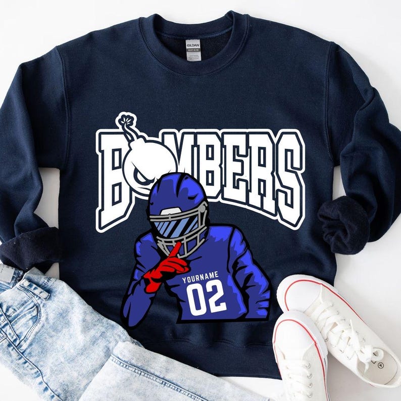Custom Football Player SVG | Jersey Number, Cricut Clipart (digital) - Etsy