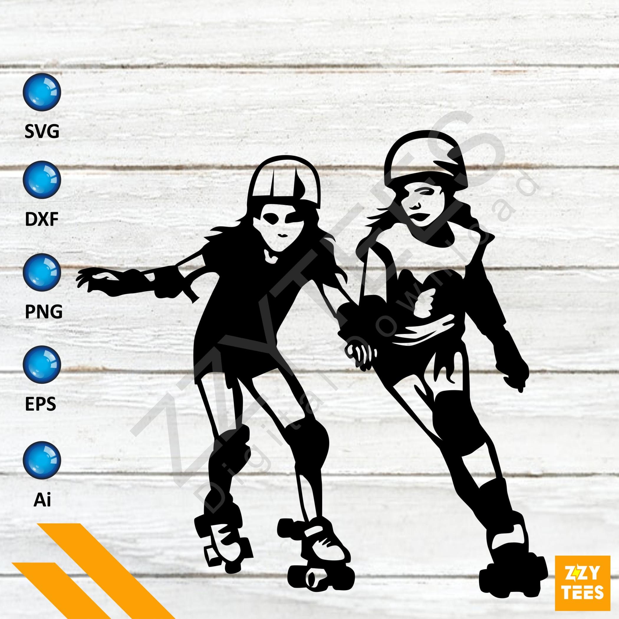 Roller Derby Team Hand SVG Roller Derby Girls Svg Skater Mom Team Svg ...