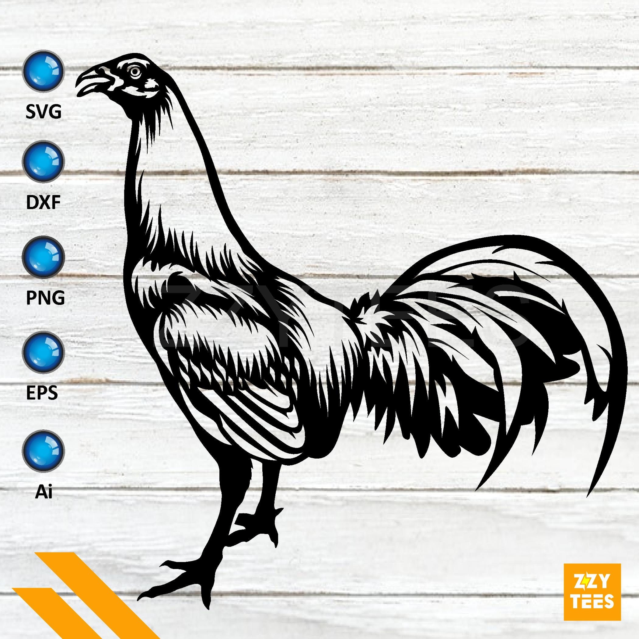 Chicken Clipart Rooster Svg - Etsy