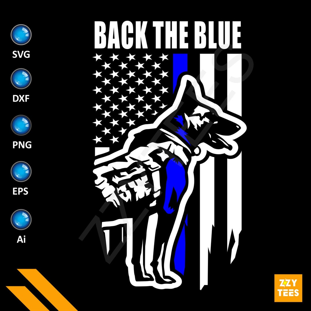 Respect the Line: Thin Blue Line SVG PNG Design - Etsy