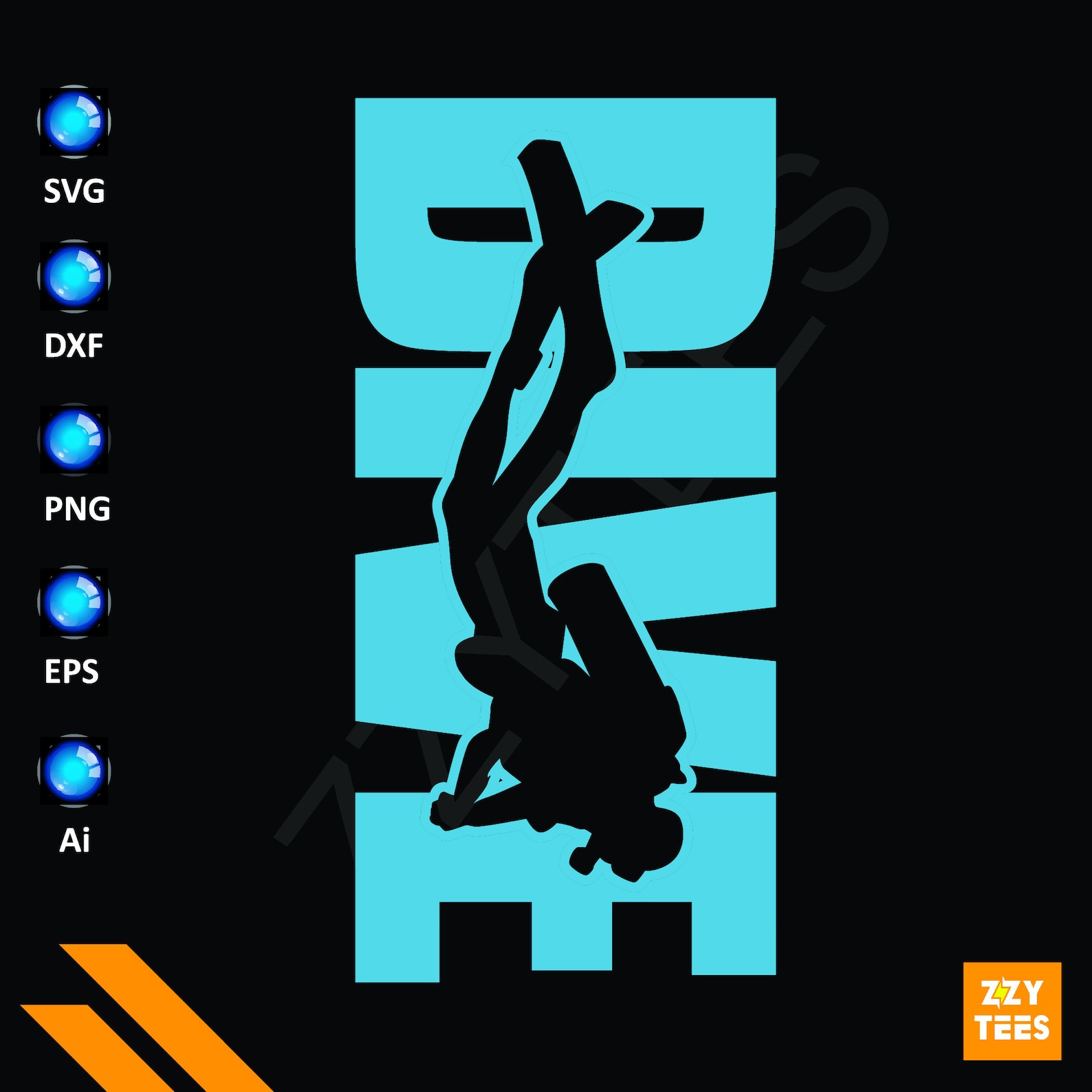 Diver SVG (dxf, Eps, Png, Ai Files) (digital Download) - Etsy