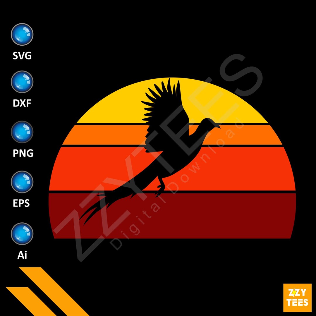 Amazing Pheasant Sunset SVG Silhouette Pheasant Hunting Svg, Hunting ...