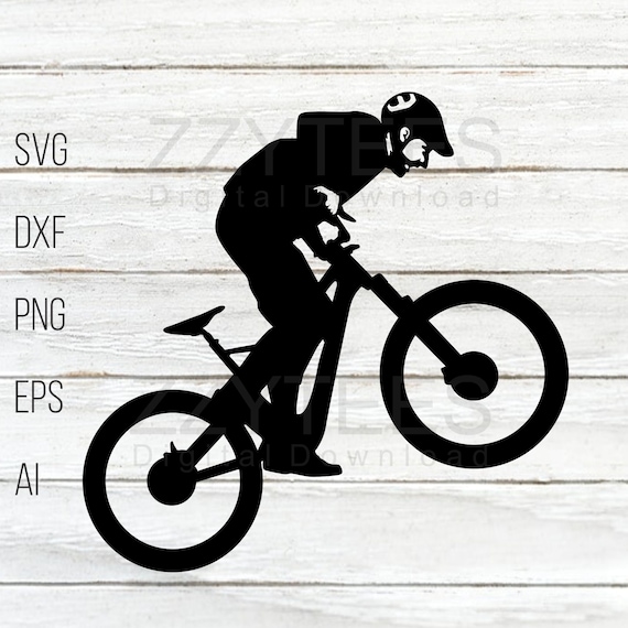Home Décor Eps,Dxf,Svg,Png,Cricut,Silhouette Mtb Svg Mountain Bike Svg ...
