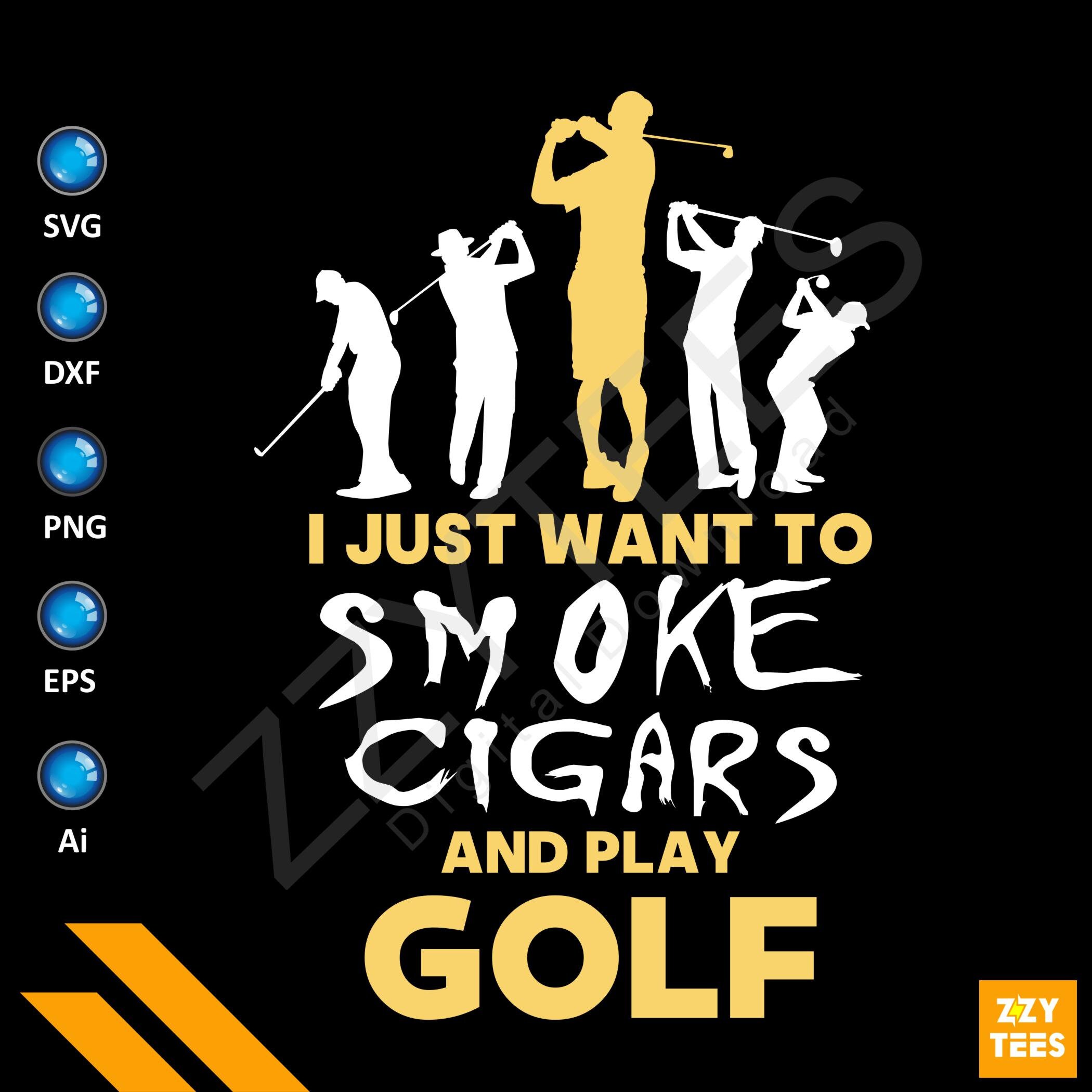 Funny Golf Svg Silhouette Clipart Vintage Golf Golf - Etsy Singapore