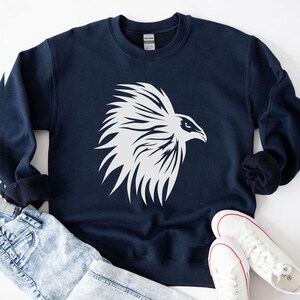 Gamefowl Rooster SVG, Tribal Rooster Head Clipart, Farm Rooster ...