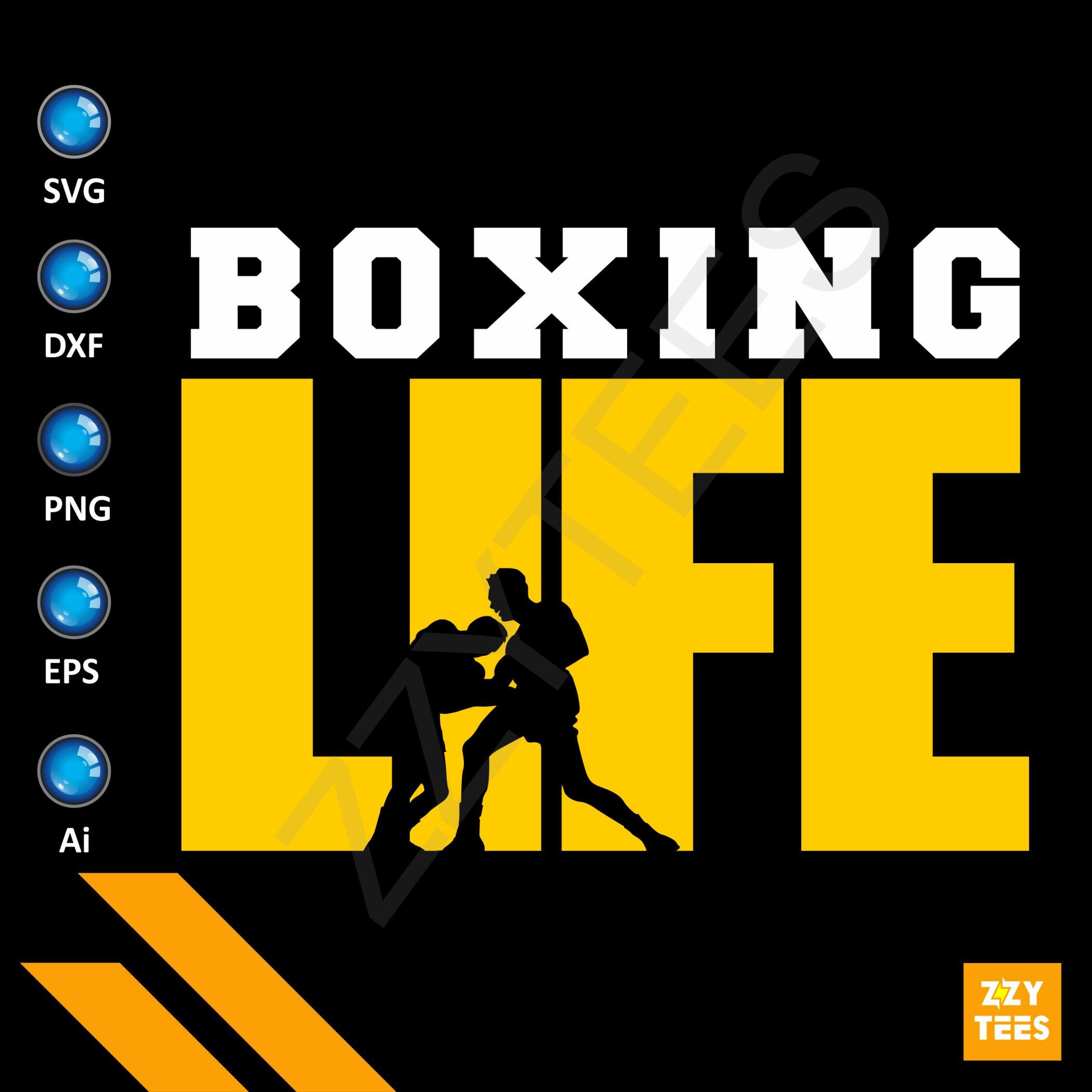 Boxing Life SVG Clipart Boxing SVG Boxer Svg Fighting Svg | Etsy
