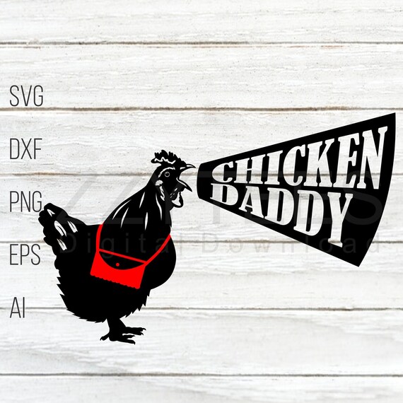 Mom Calling Chicken Daddy Daddy Svg Chicken Dad Fathers | Etsy Canada