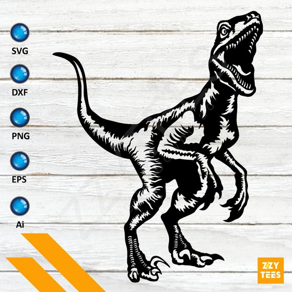 Aggressive Raptor Clipart - Etsy