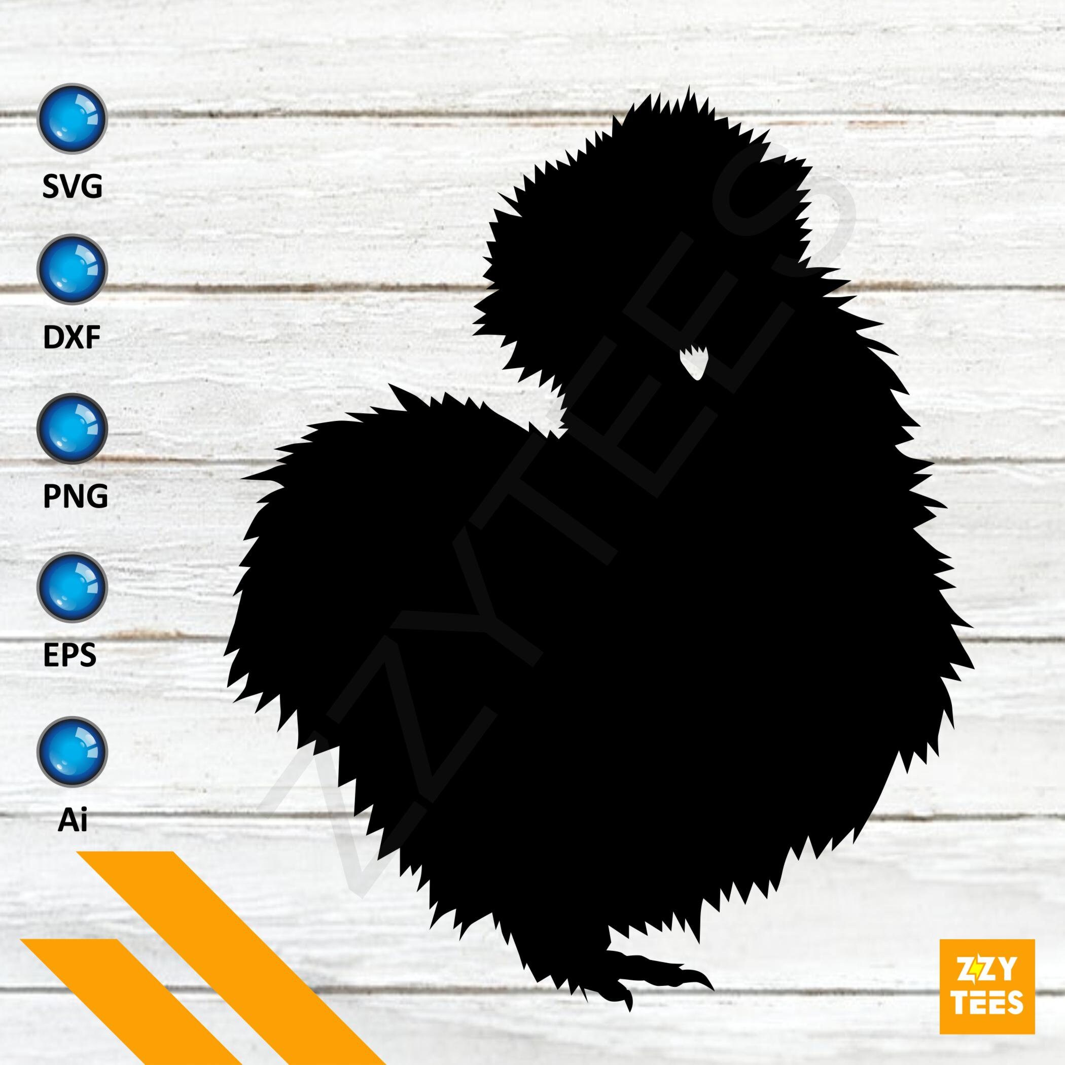 Chicken Girl SVG Silkie Chicken Cute Chicken Beautiful Silky Chicken ...