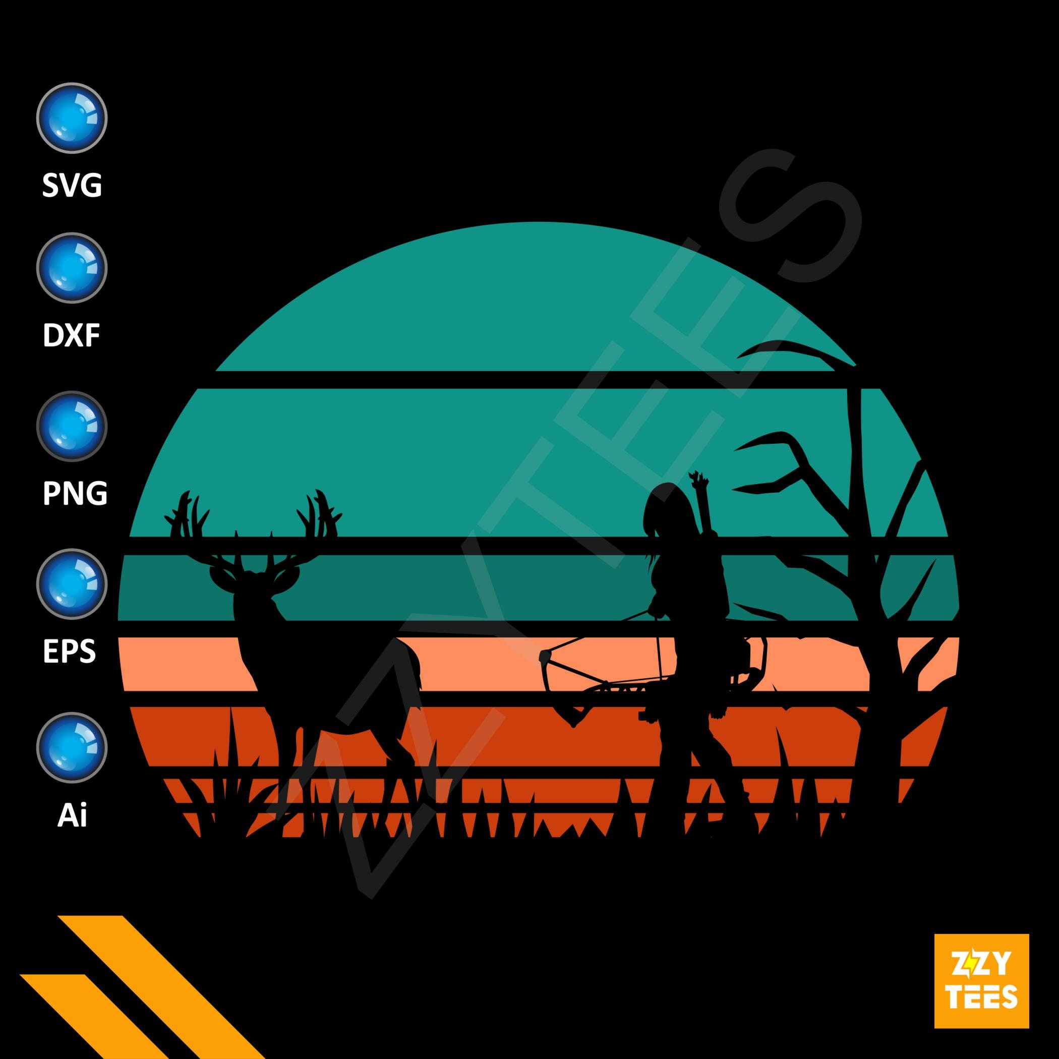 Deer Hunting Sunset - Etsy