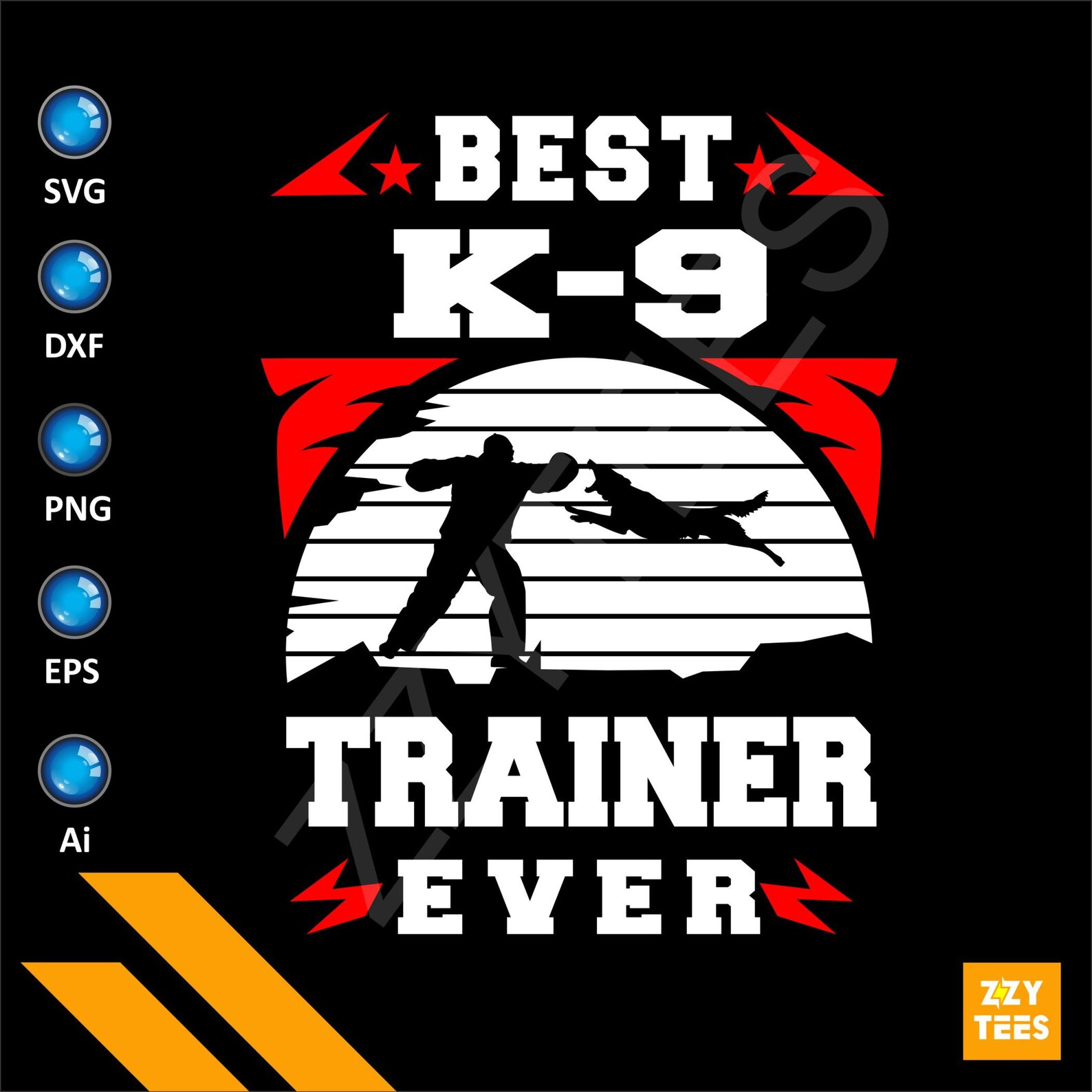 Best K9trainer Ever SVG K9 Handler SVG German Shepherds Svg - Etsy