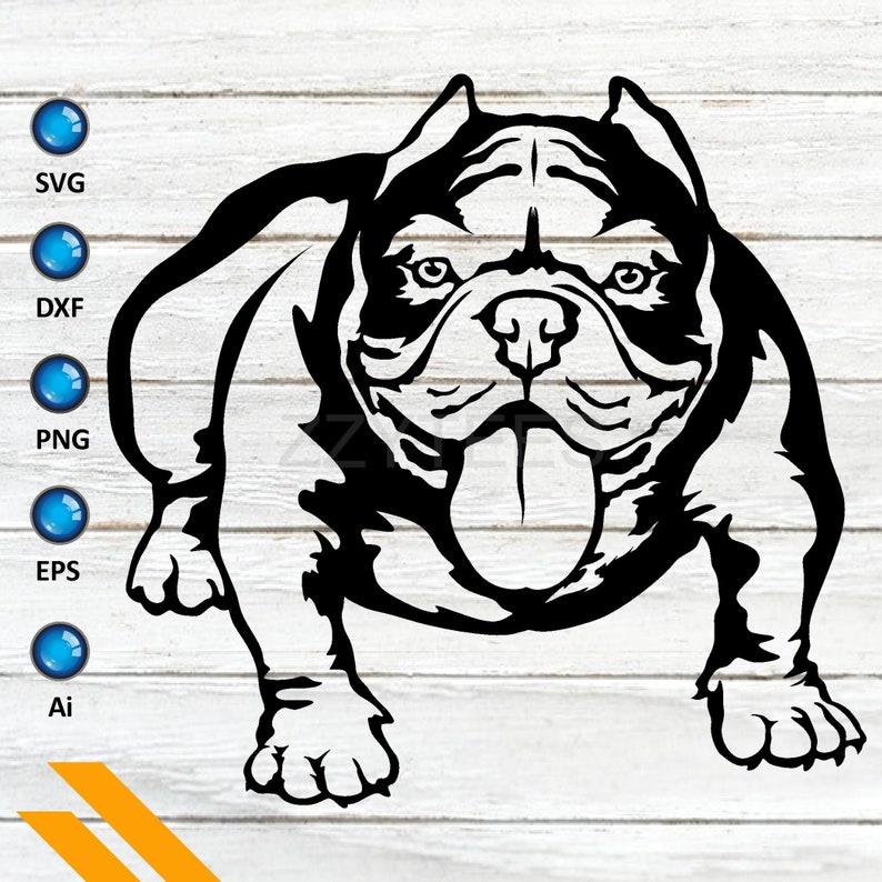 American Bully Art for Cutting and Printing Digital Download - Etsy