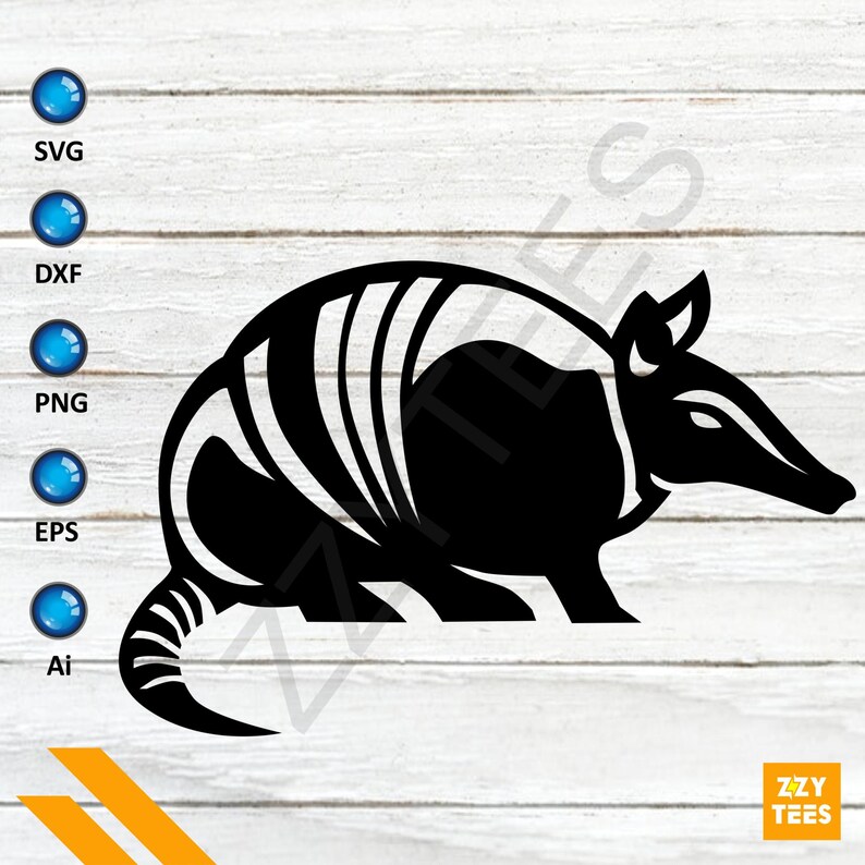 Armadillo Svg - Etsy