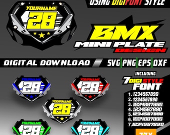 Mx Number Plate Font - Etsy