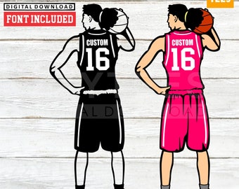 Customizable Beautiful Female Basketball Player Emotional Afro Woman ...