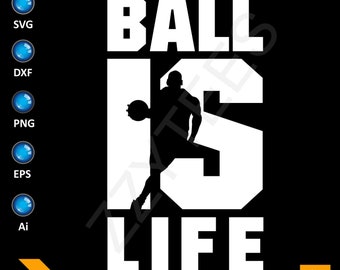 Ball Is Life Logo Wallpaper