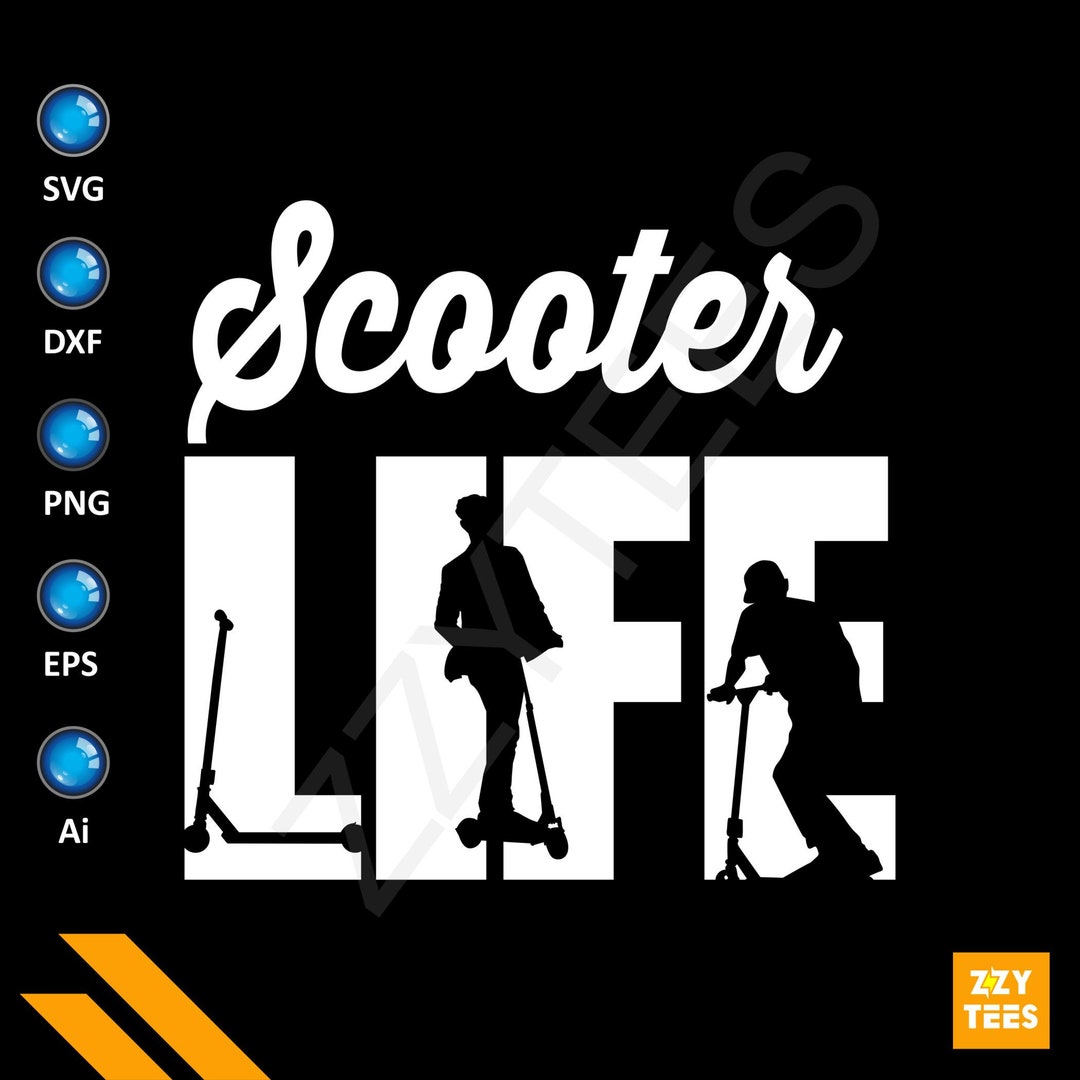 Scooter Life SVG Clipart Life Png Life Svg Scooter Svg - Etsy Singapore