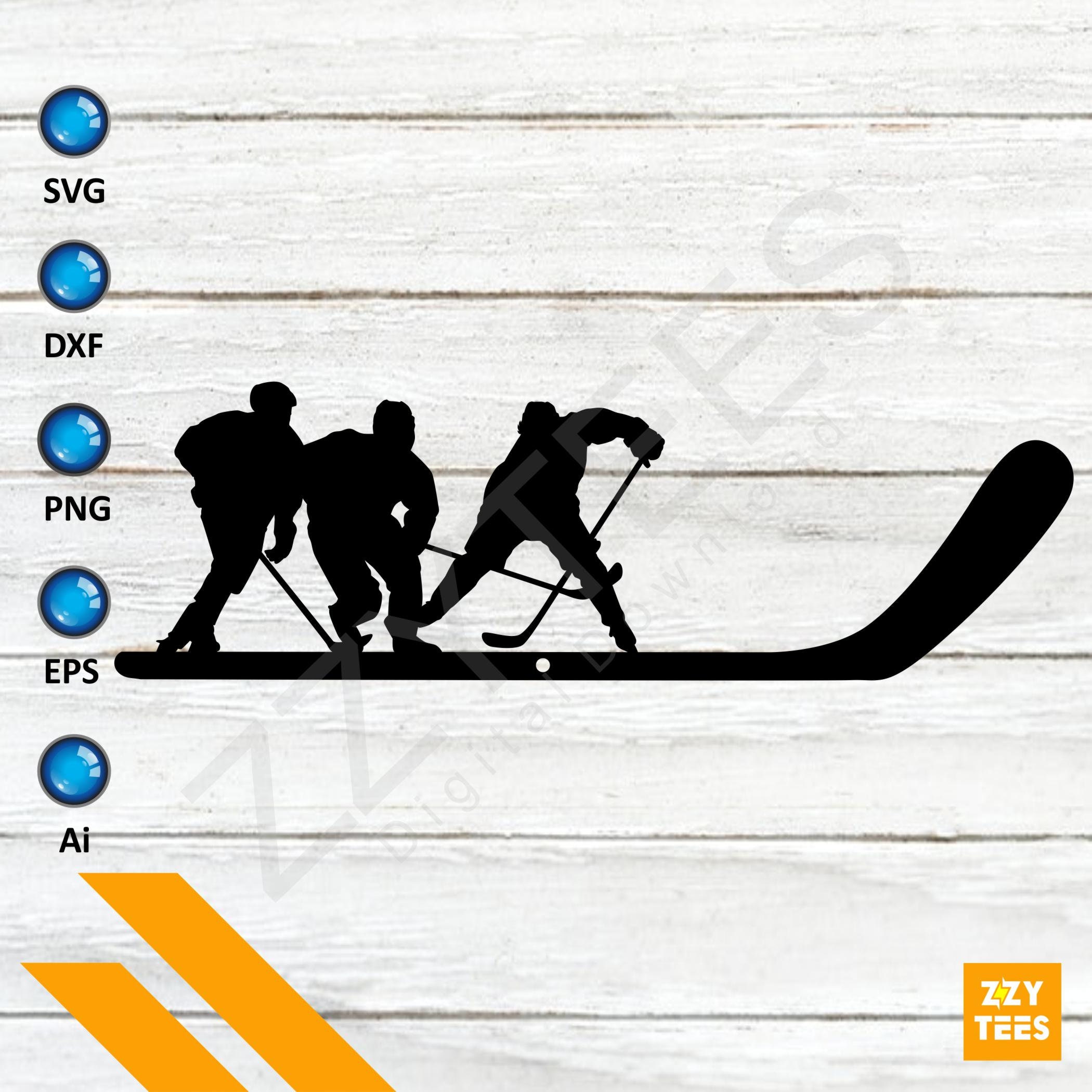 Creative Ice Hockey Stick Svg Png Dxf Hockey Svg File | Etsy