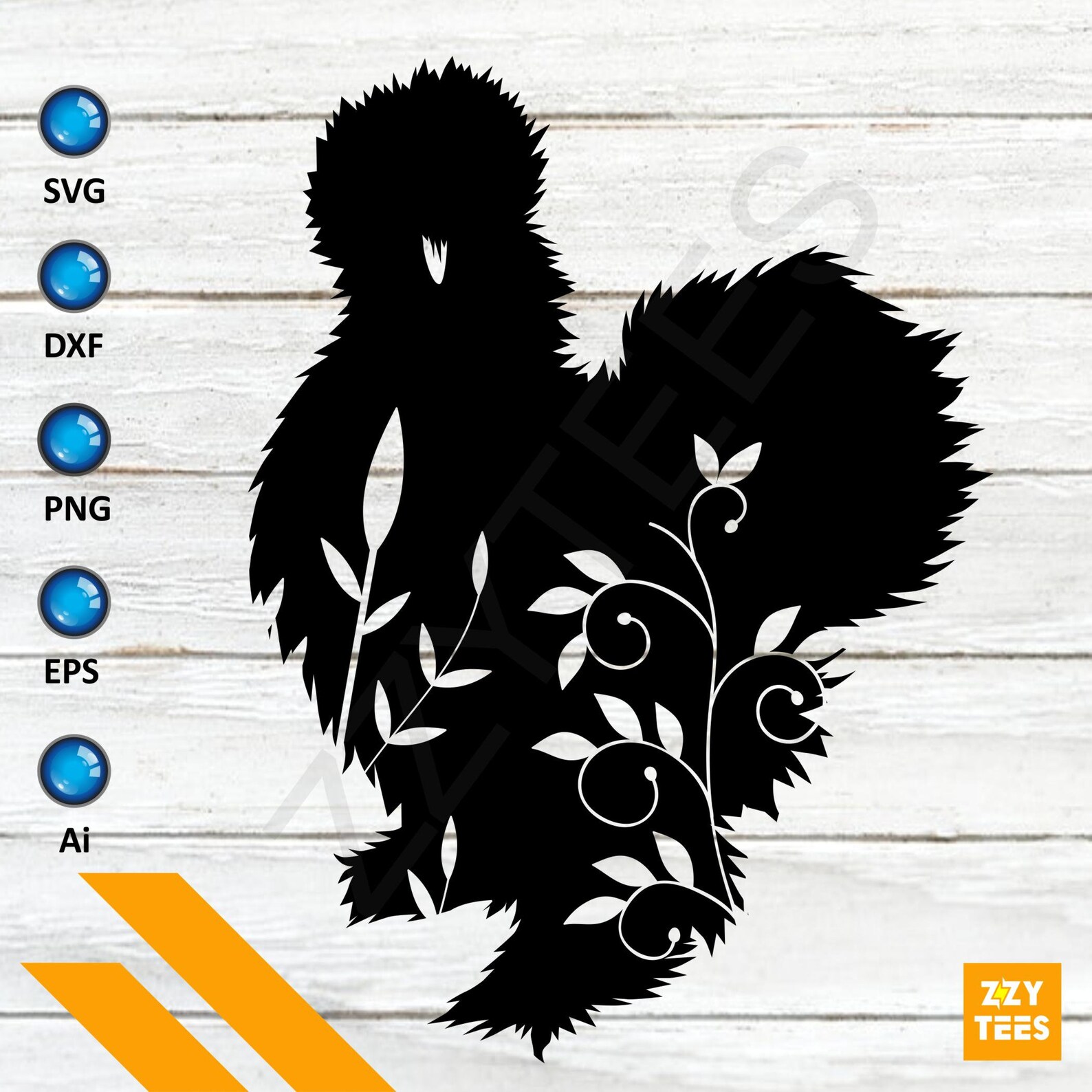 Cute Silky Floral Chicken SVG - Etsy