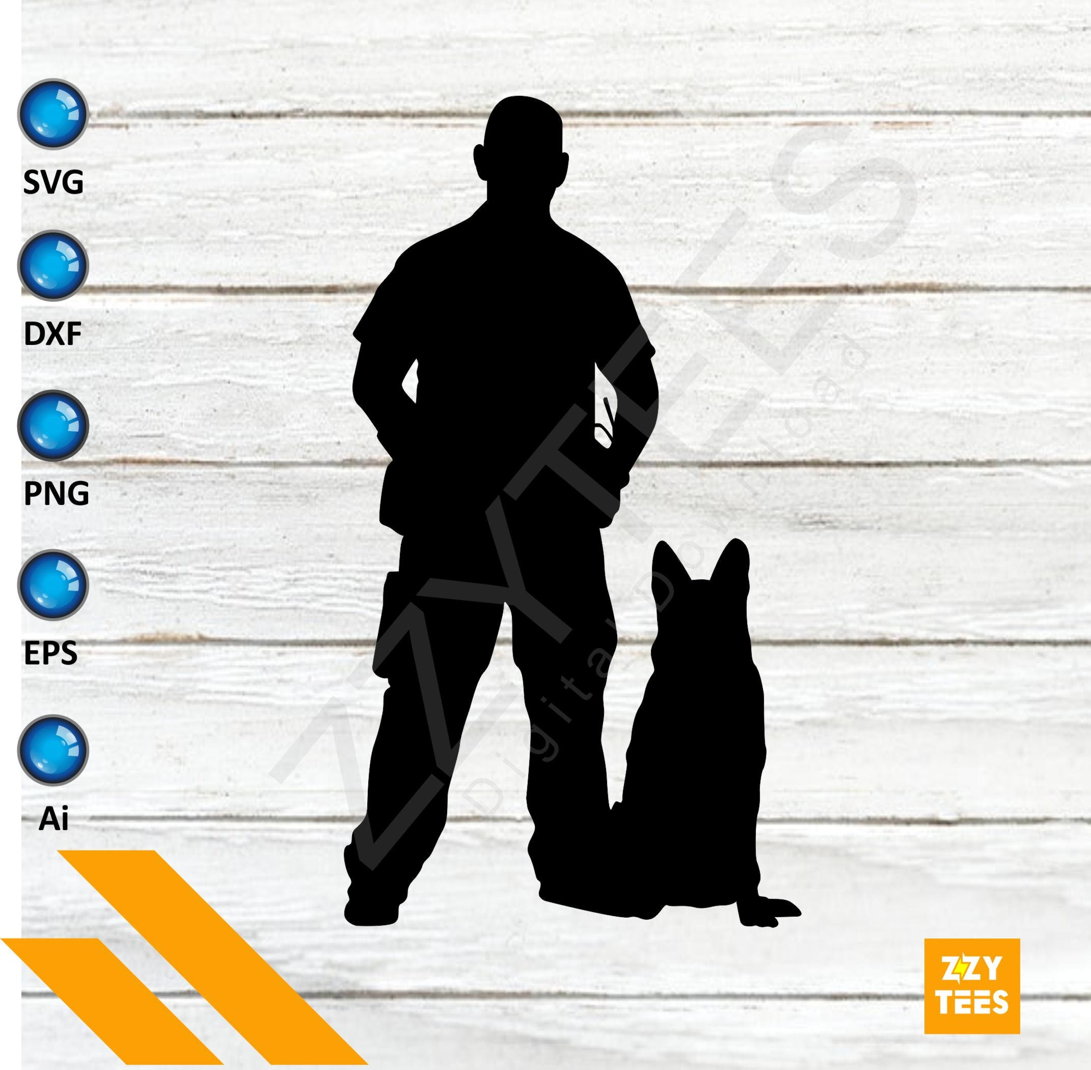 Police Dog Svg Police K9 K9 Dog Dutch Shepherds Svg | Etsy