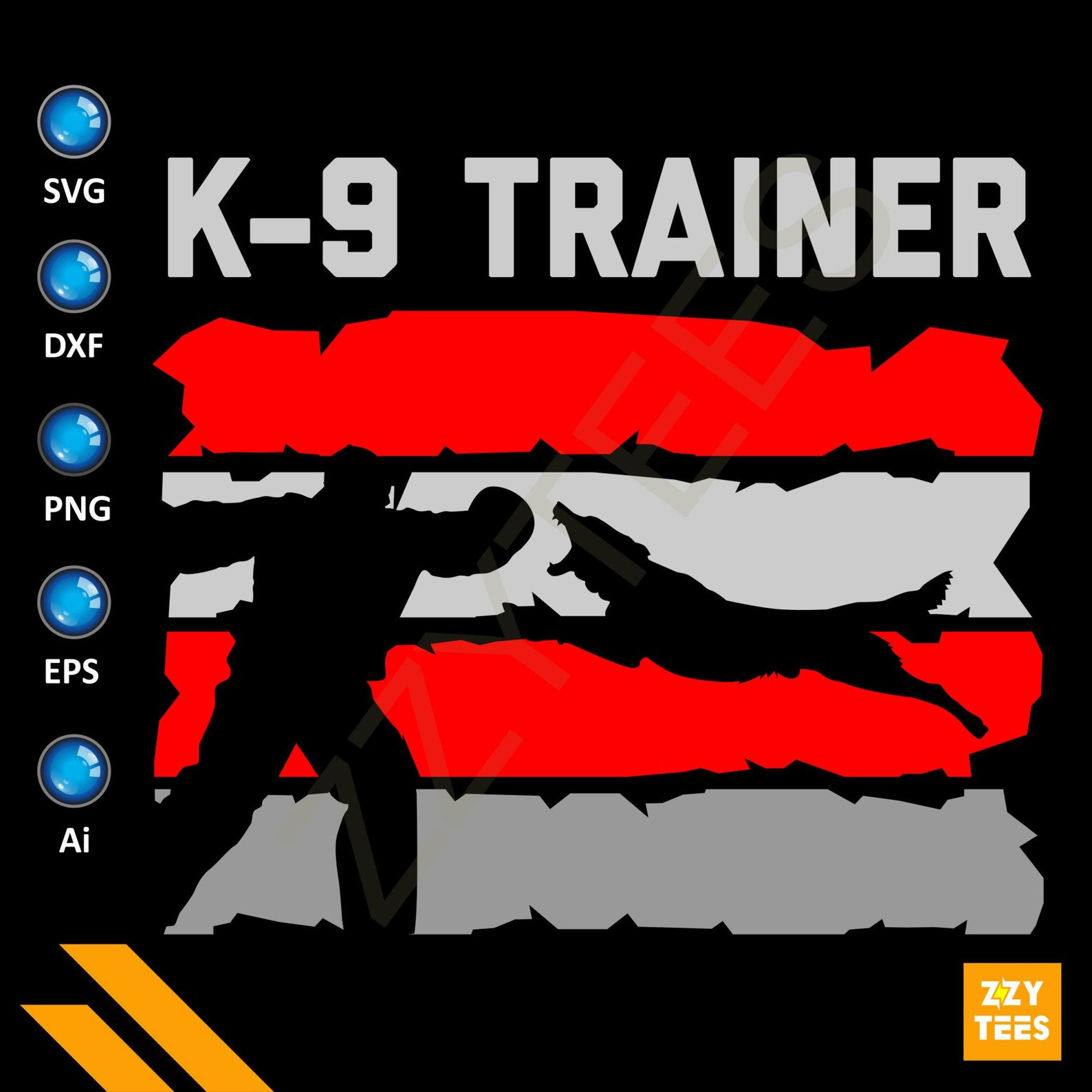 K9 Trainer SVG Clipart Dog Trainer SVG German Shepherds Svg | Etsy