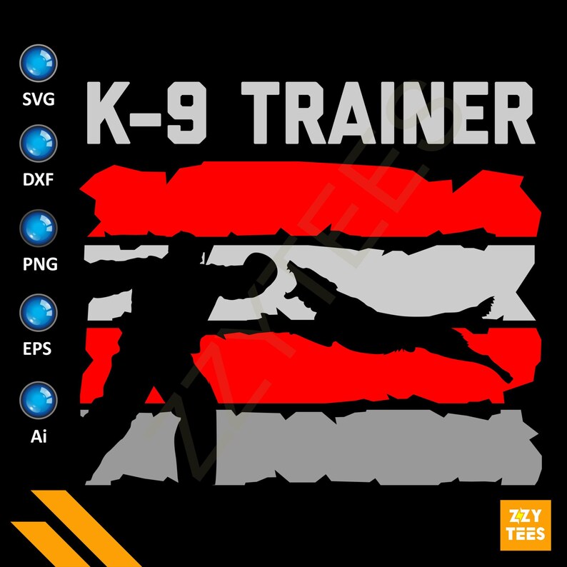 K9 Trainer SVG Clipart Dog Trainer SVG German Shepherds Svg | Etsy